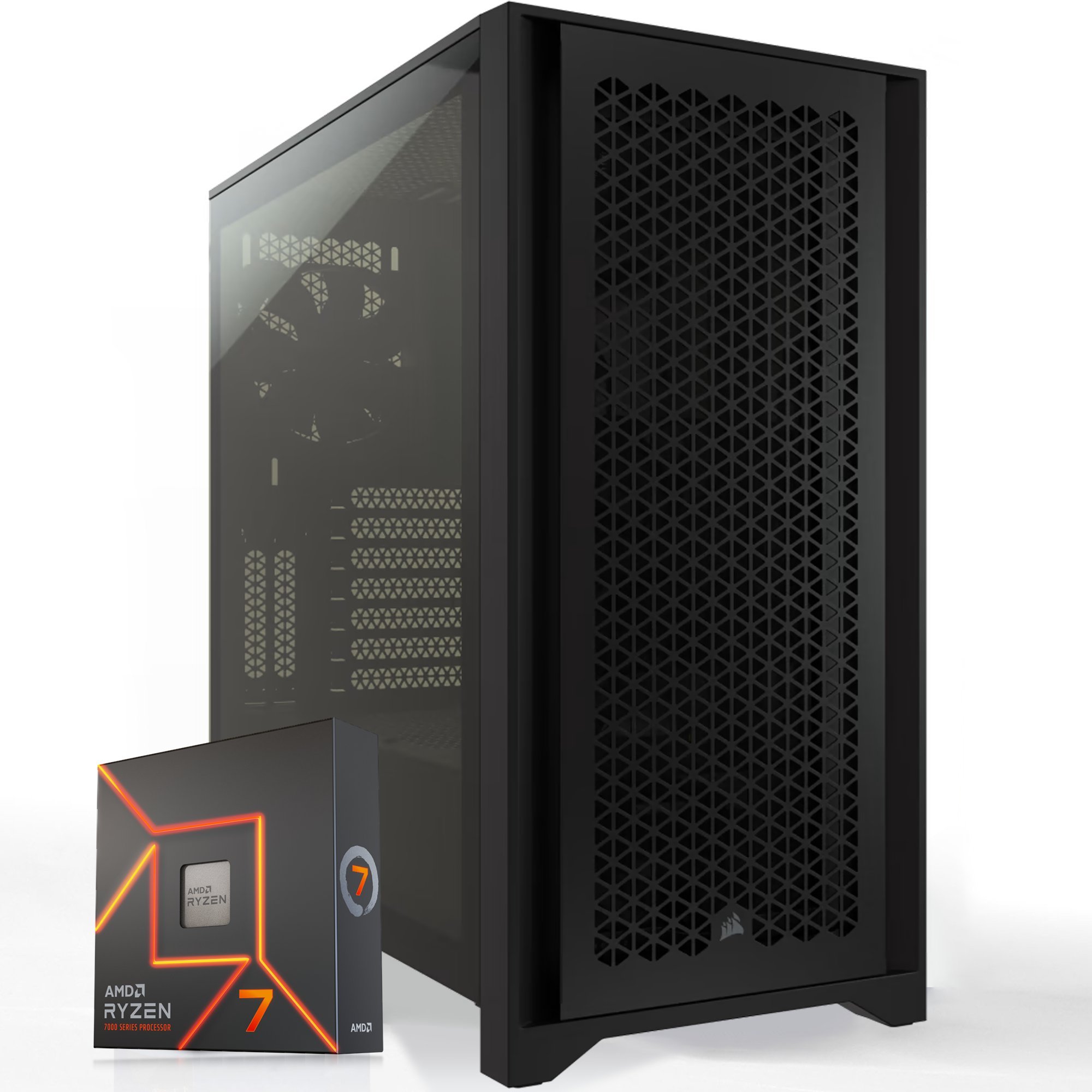 AMD Ryzen 7 8700G Custom Barebones PC | 8-Core Gaming & Productivity ...