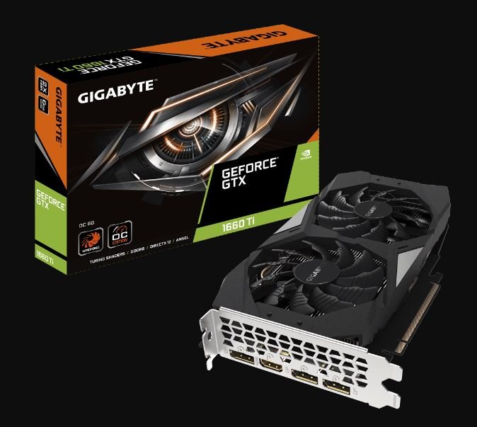 Gigabyte GeForce GTX 1660 Ti OC 6G PCI Express 3.0 x16