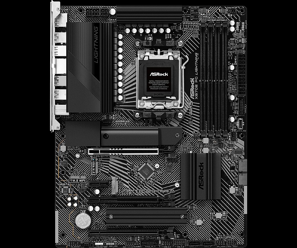 X670E PG Lightning ATX AM5 Motherboard - AMD Chipset